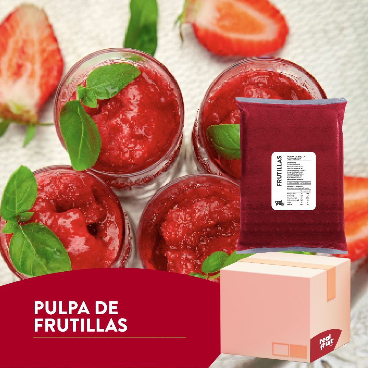 Pulpa Maracuyá con Pepa Caja 10x1kg - RealFruit
